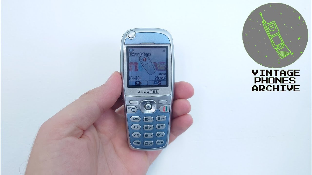 Alcatel OT-535 BH4 Mobile phone menu browse, ringtones, games ...
