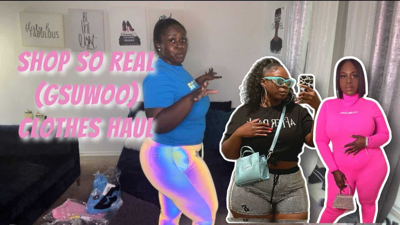 SHOP SO REAL (GSUWOO) TRY ON- HAUL - YouTube