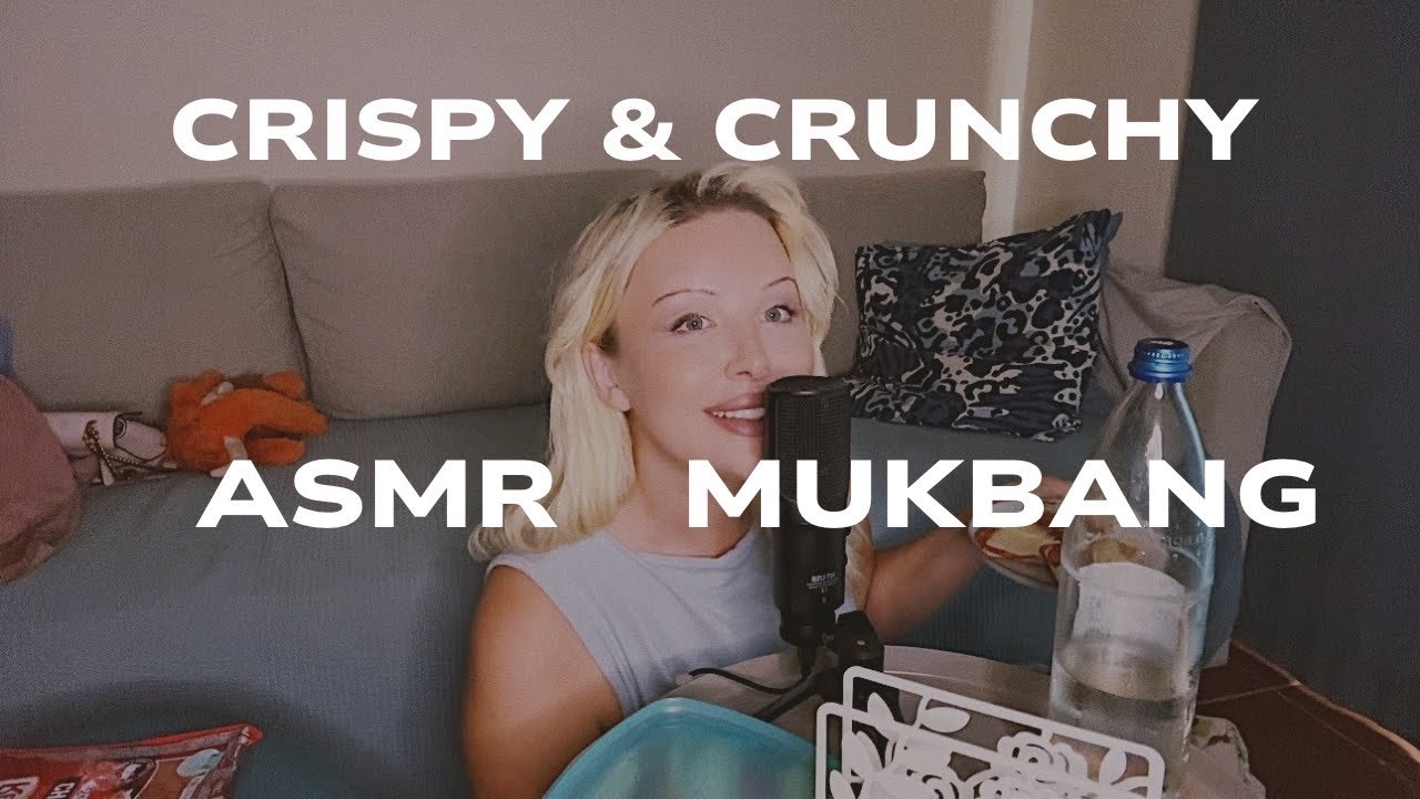 ASMR MUKBANG CRISPY & CRUNCHY (Subscriber Request) - YouTube