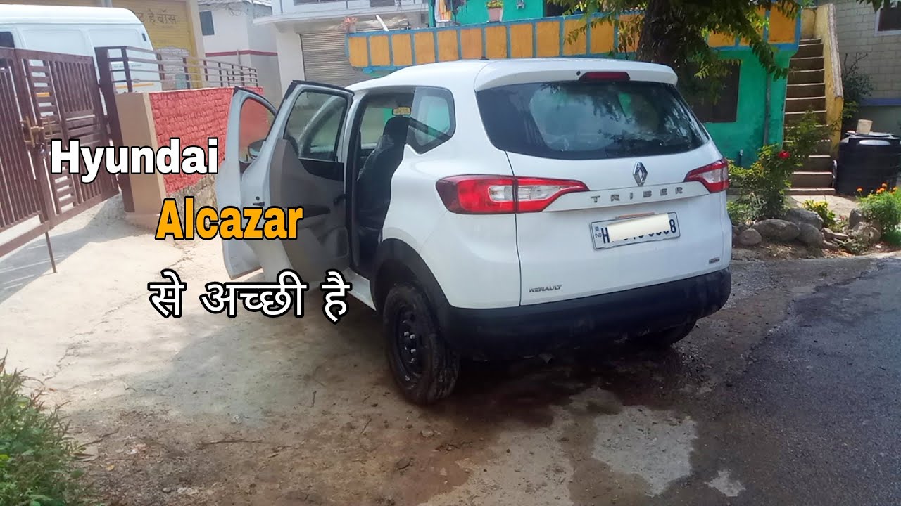 Renault Triber 2021 VS Hyundai Alcazar - YouTube