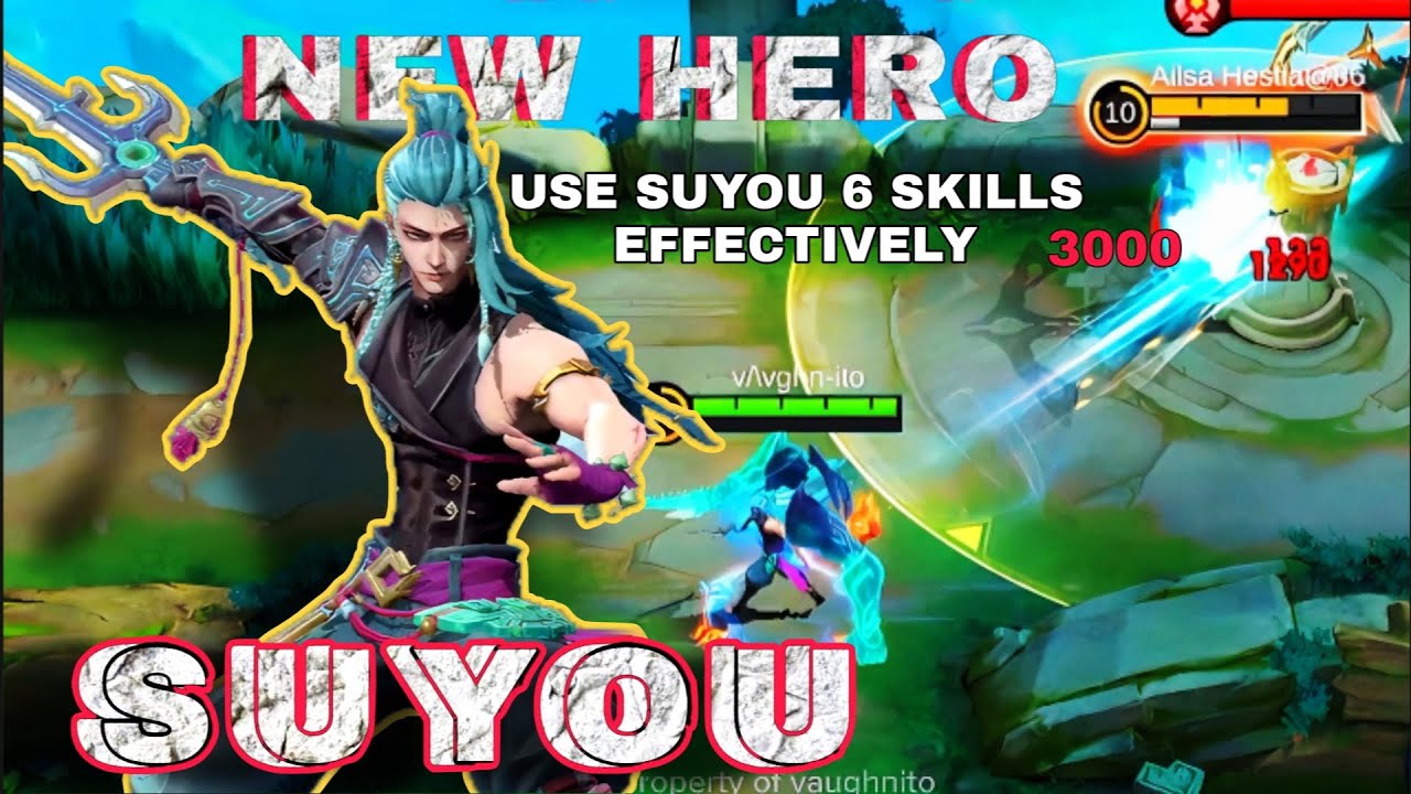 ML New Assassin Hero Suyou Tutorial : Use 6 Skills Effectively With ...
