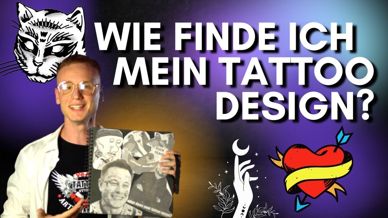 WIE FINDE ICH MEIN TATTOO DESIGN? | VEAN TATTOO Deutschland - YouTube