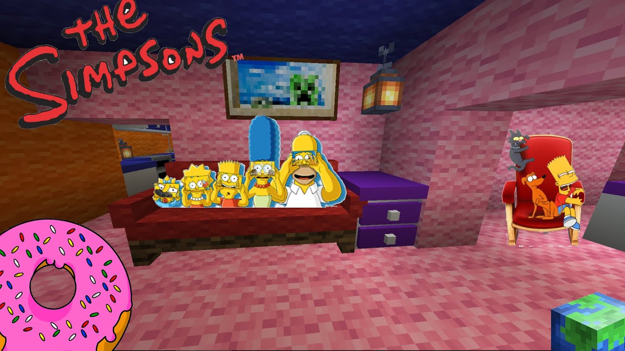 DECORANDO A CASA DOS SIMPSONS PART. #2 - YouTube