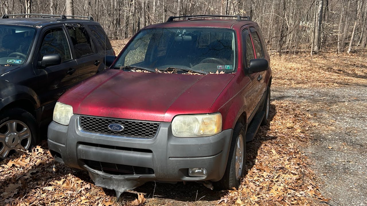 2003-2004 ford escape LXT (red) - YouTube