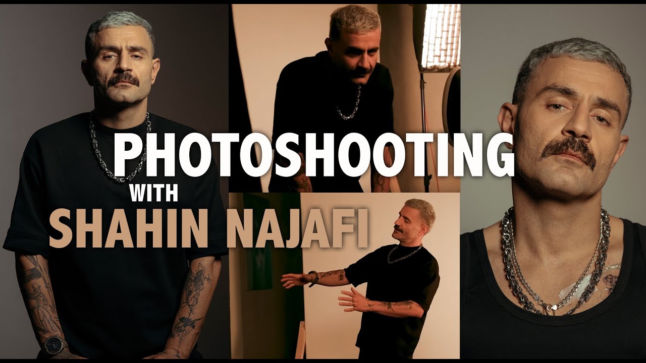 Photoshooting with SHAHIN NAJAFI | عكاسى با شاهين نجفى - YouTube