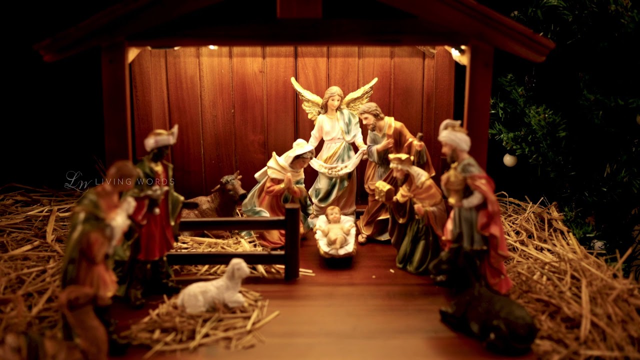 Christmas Crib/Nativity Sets - SP8B - Living Words - YouTube