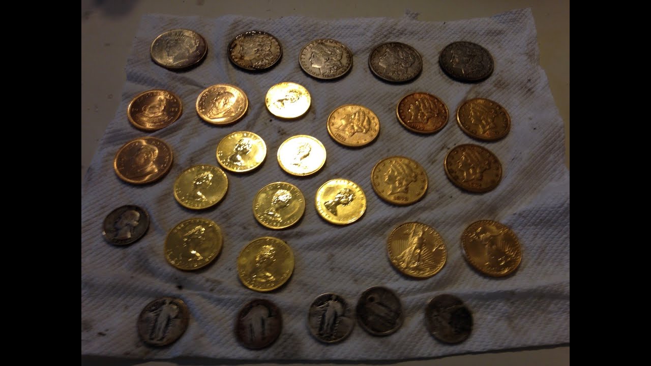 18 Lost Gold Coins Found!!!! - YouTube