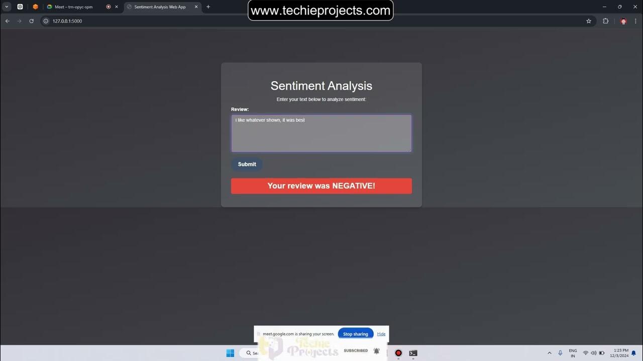 Sentiment Analysis using Natural Language Processing | Python Projects for Resume - YouTube