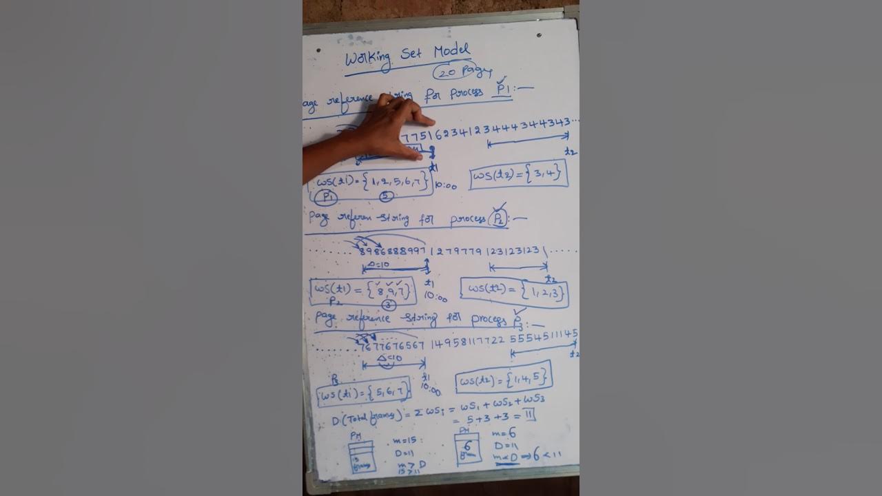 Working set model in os(18) - YouTube