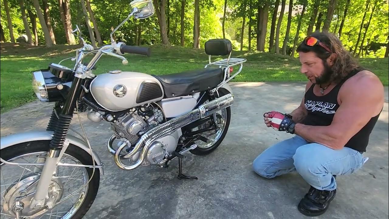 1965 Honda CL160 Scrambler - YouTube