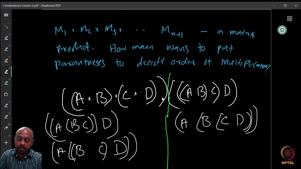 Counting lattice paths - YouTube