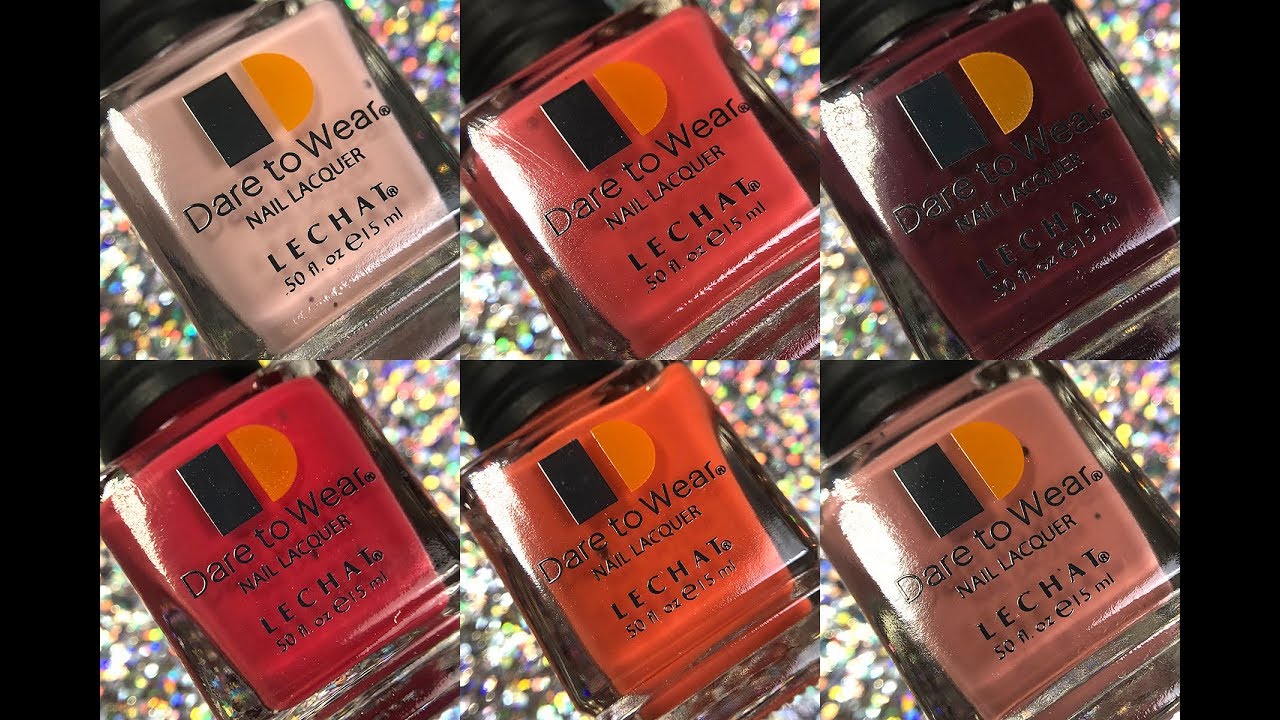 LE CHAT | COLOR ME AUTUMN | LIVE SWATCHES - YouTube