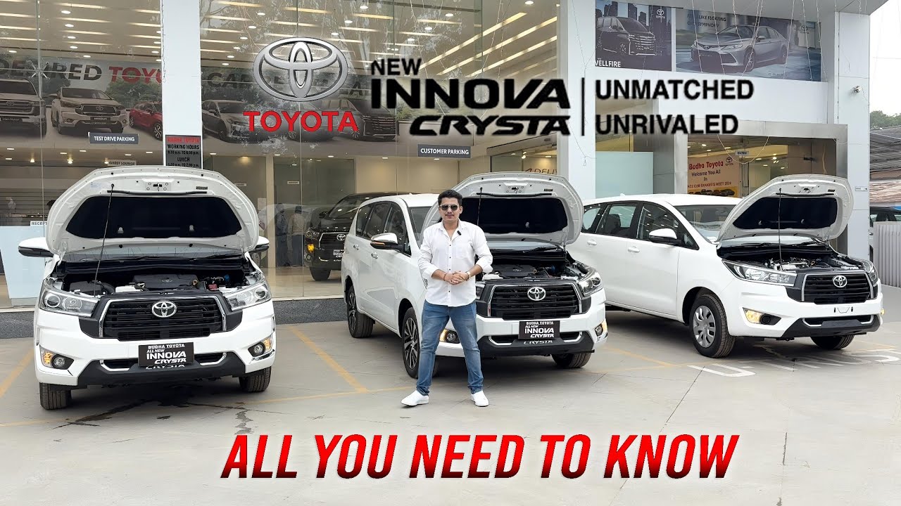 2025 Toyota Innova Crysta ZX Top Model - The Highway King of India ...