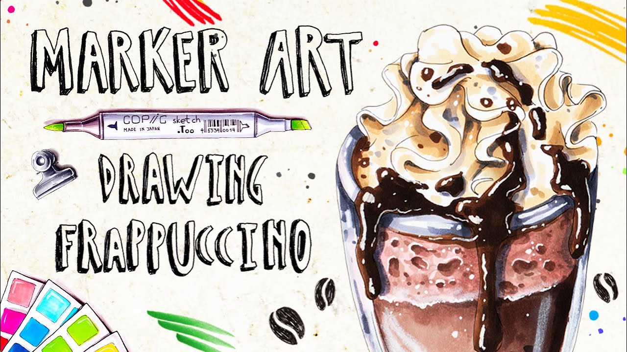 How to Draw with Markers || My Entire Process of Creating Marker ...