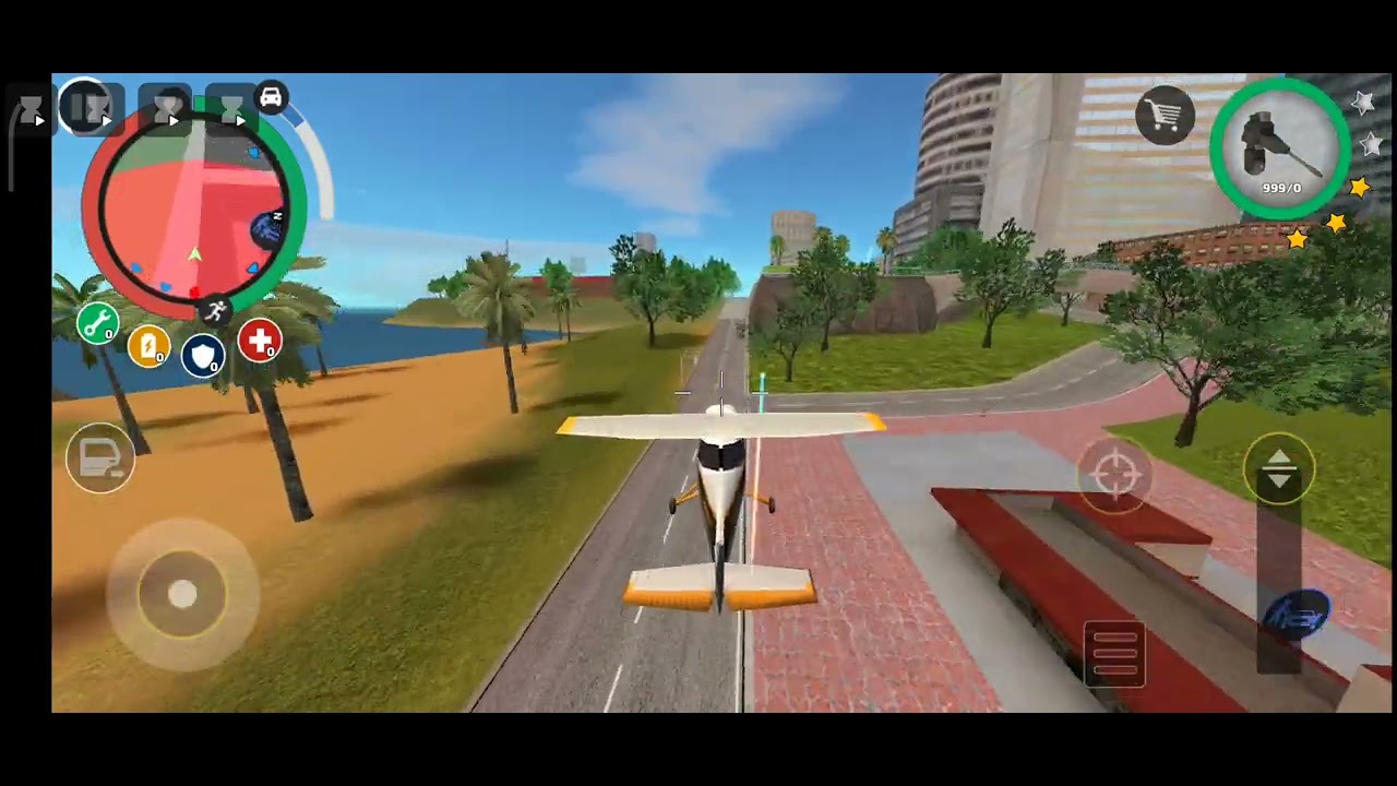 rope hero game play video||rope hero voice town gameplay airoplane ...