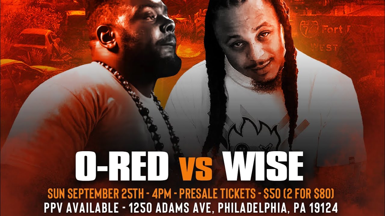 O RED vs WISE | SEPTEMBER 25TH in PHILLY | GATES of the GARDEN - YouTube