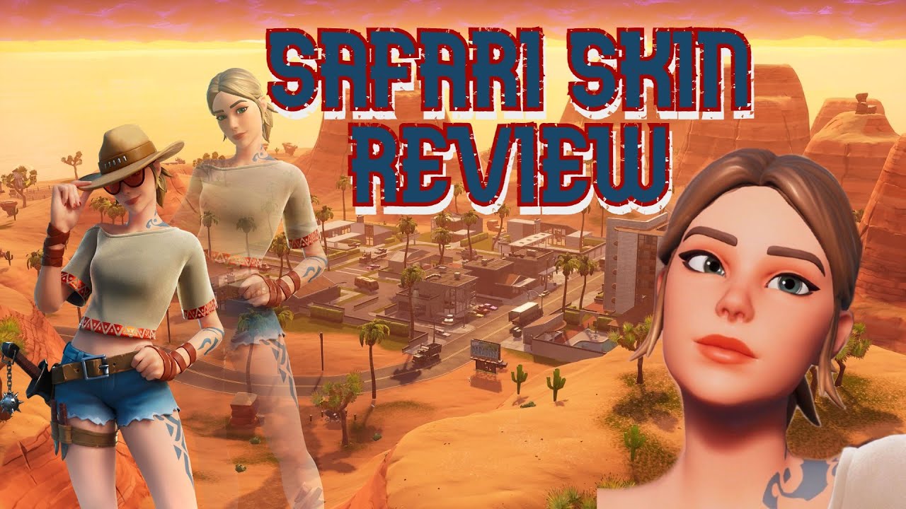 SIMPLE & UNDERRATED | SAFARI SKIN REVIEW | FORTNITE - YouTube