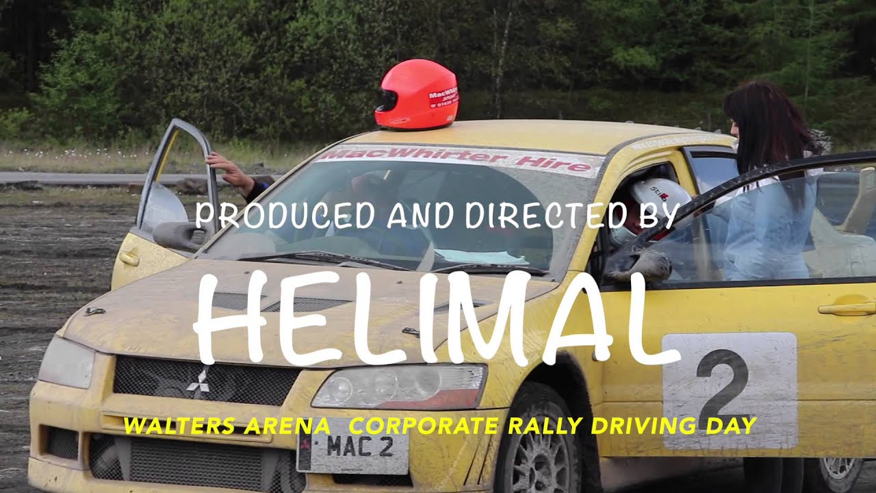 HELI MAL WALTERS ARENA CORPORATE RALLY DRIVING DAY - YouTube