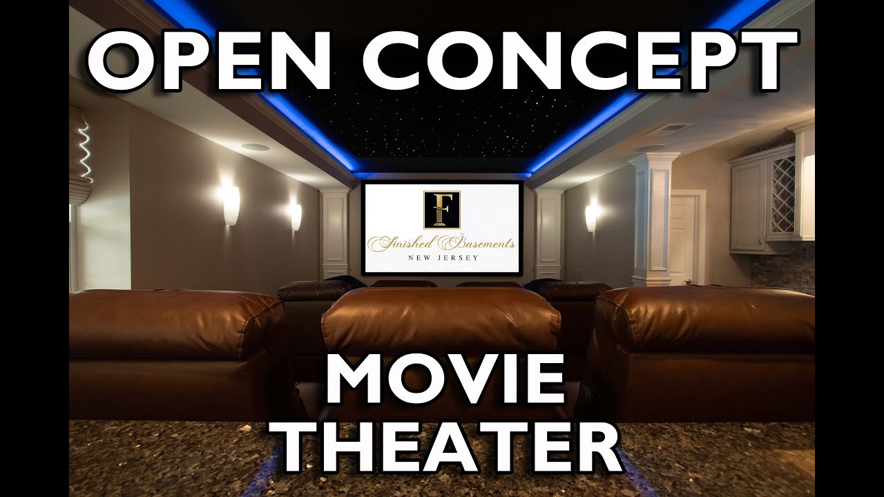 Open Concept Movie Theater - YouTube