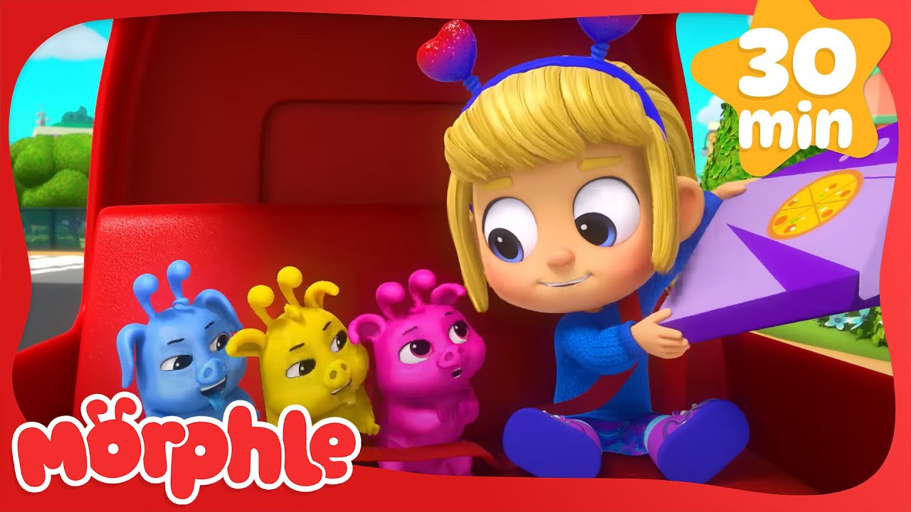 The Runaway Pizza | Morphle 30 MINS | Moonbug Kids - Fun Stories and ...