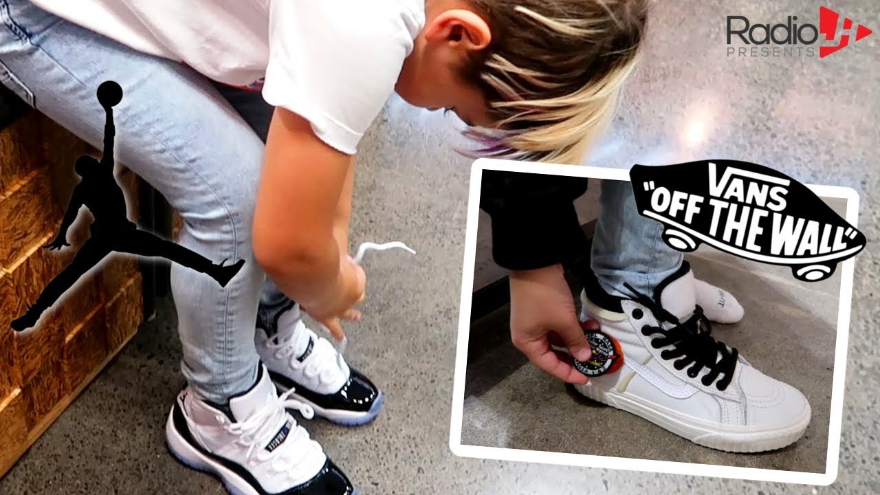 Nike Air Jordan 11 CONCORD & Vans NASA Score | Shoe VLOG - YouTube