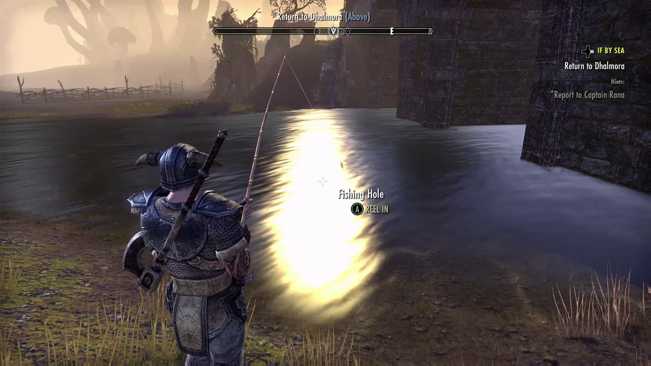 The Elder Scrolls Online fishing - YouTube