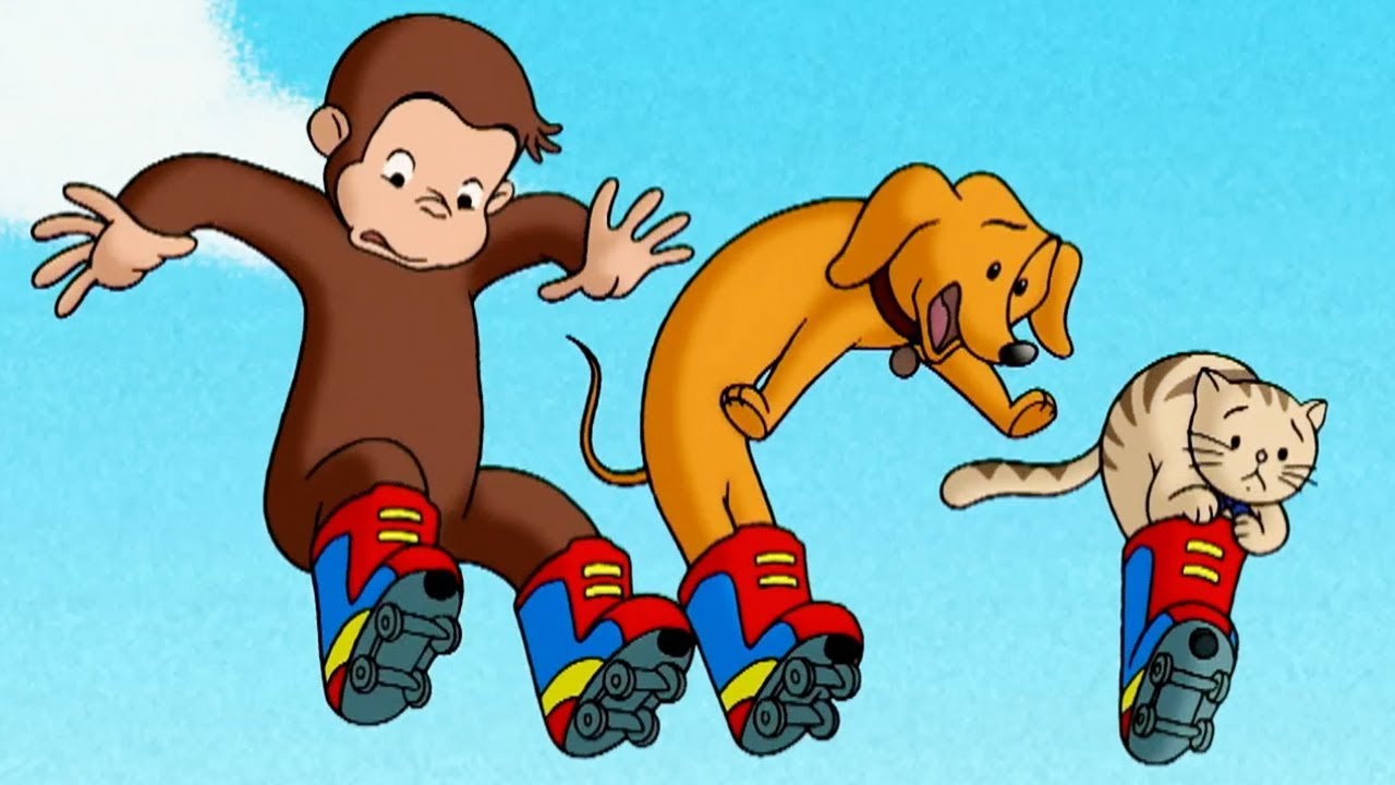 Curious George 🐵 Roller Monkey 🐵Full Episode🐵 Videos For Kids 🐵 Kids ...