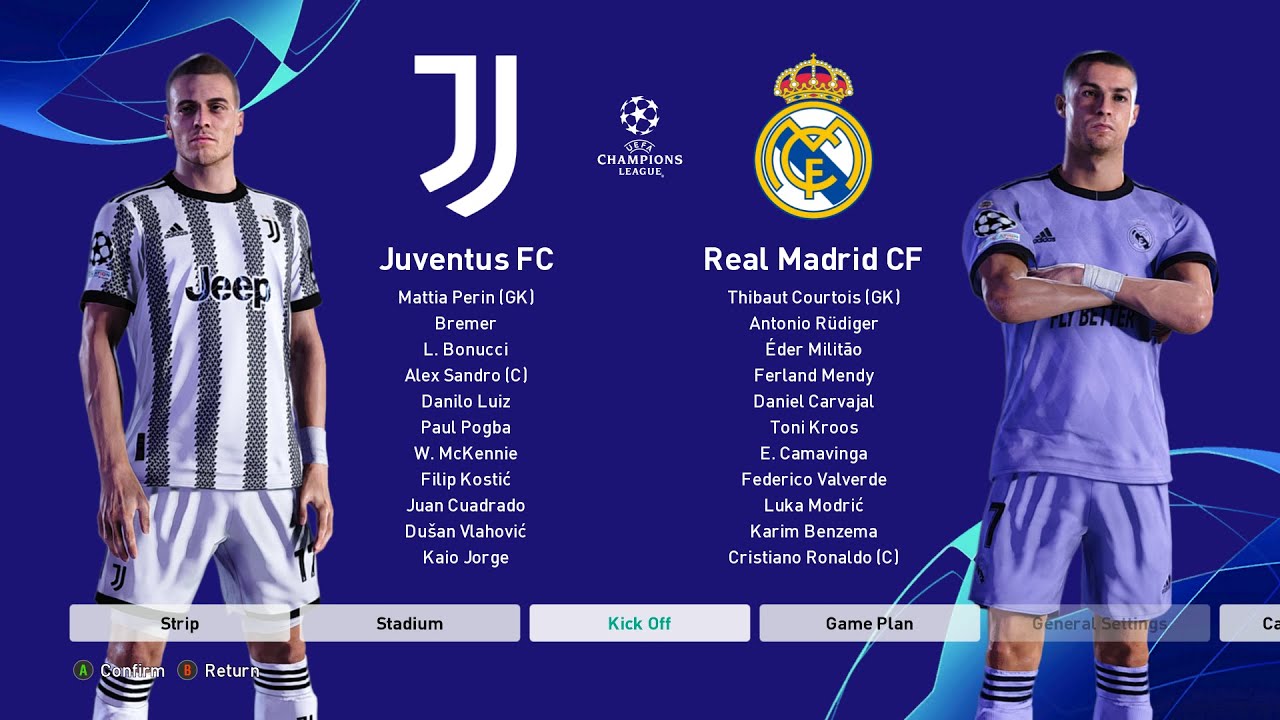 UEFA Champions League with #cr7 back in RMA |Quater Final Leg 1 ...