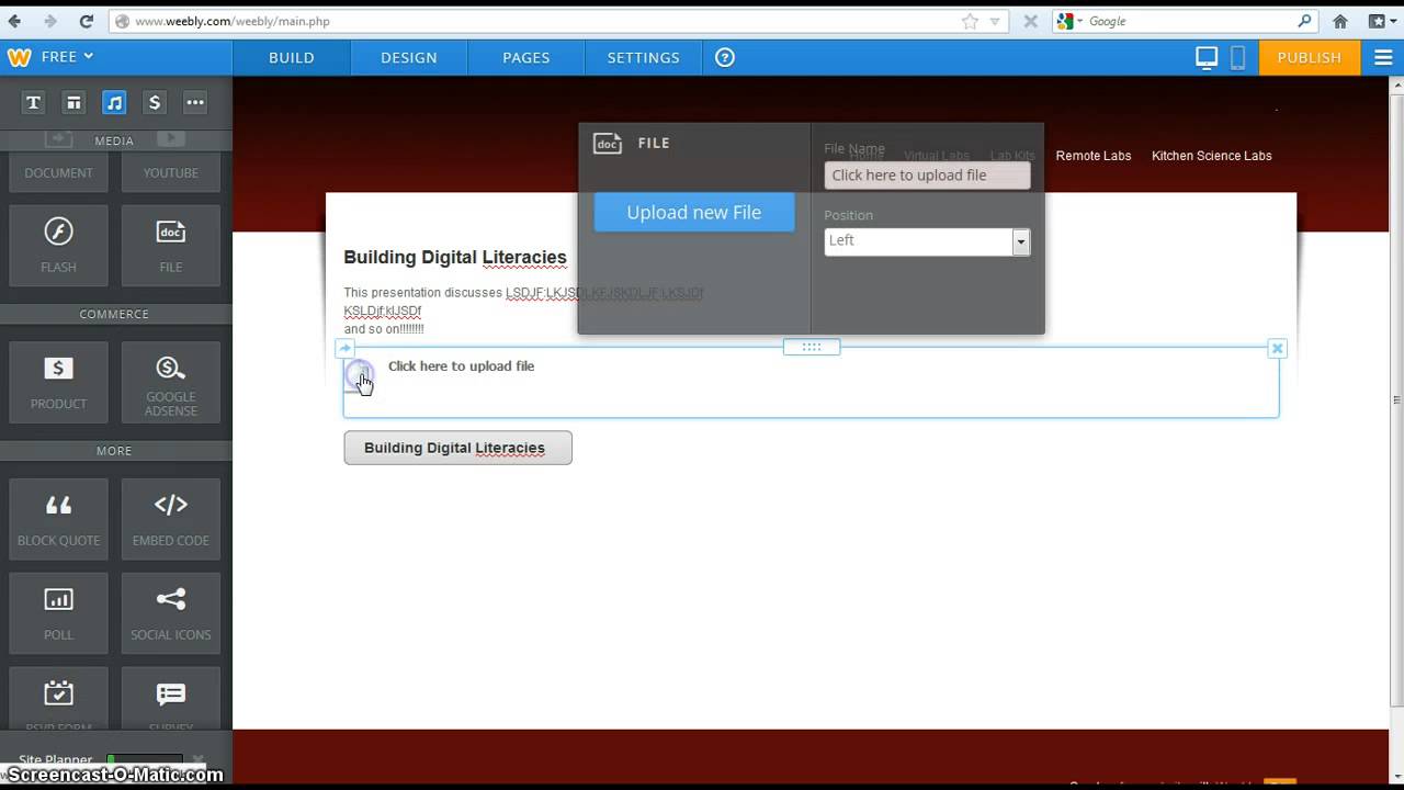 How To Add Things In Weebly YouTube how-to-add-things-in-weebly-youtube