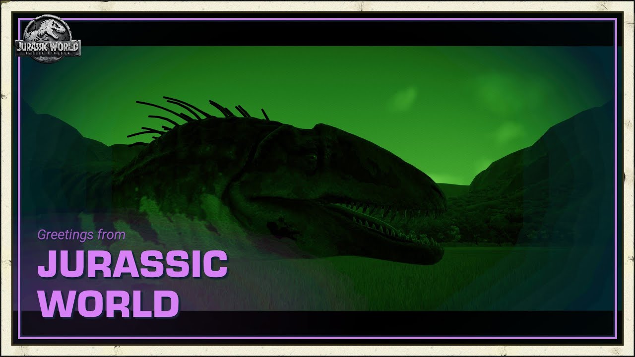 Concavenator showcase [ Jurassic world evolution 2 ] - YouTube
