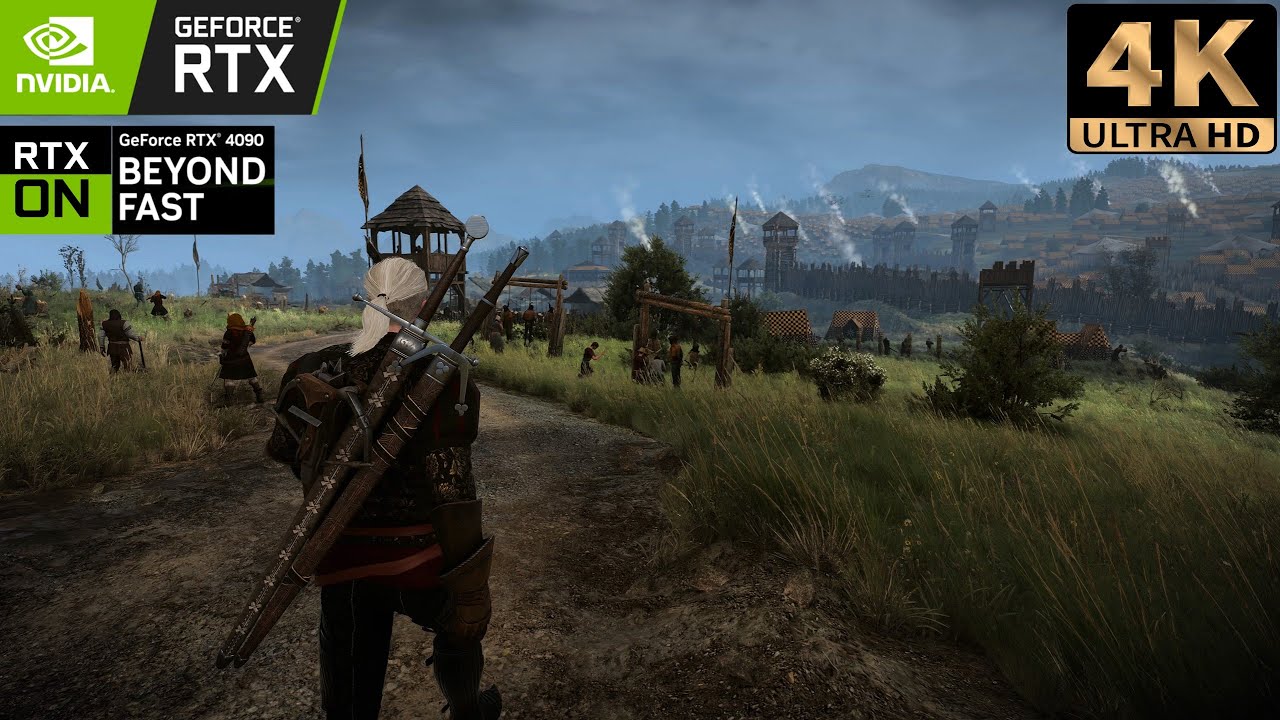 [4K] This Nilfgaard Army Camp looks so dense - The Witcher 3 - Next Gen ...