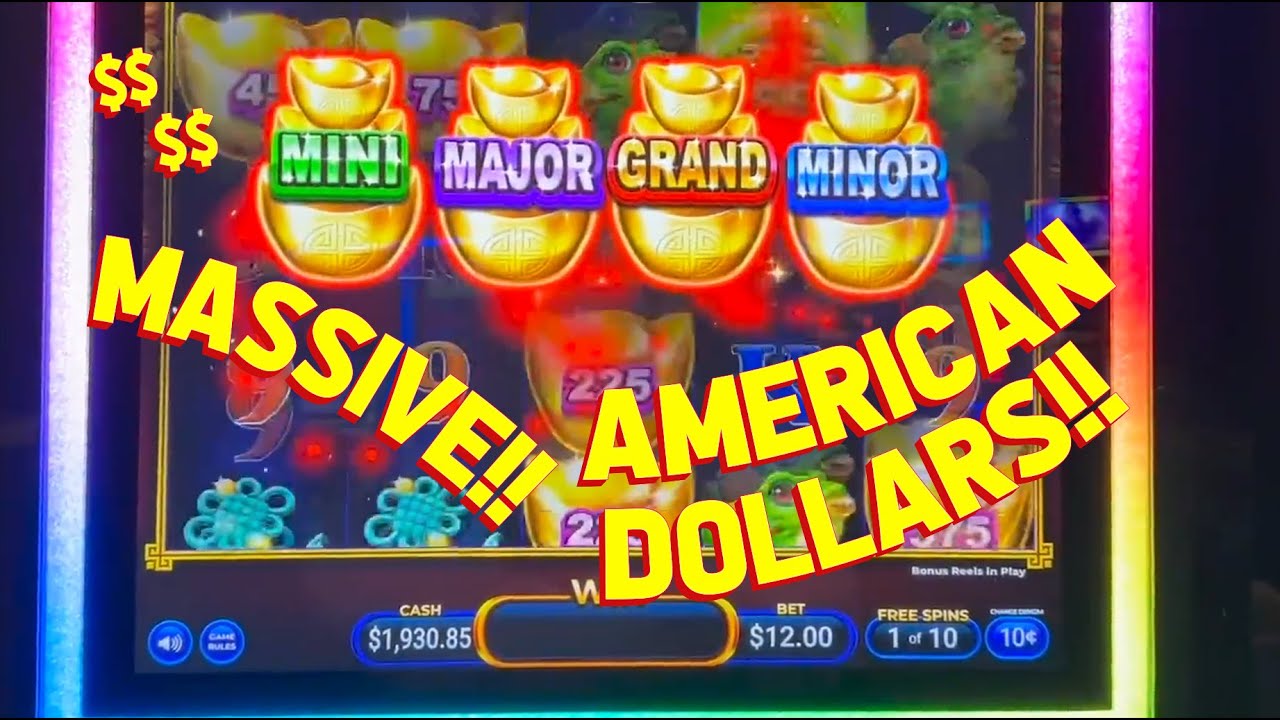 WHAT A MASSIVE JACKPOT with VegasLowRoller on Long Bao Bao Slot Machine ...