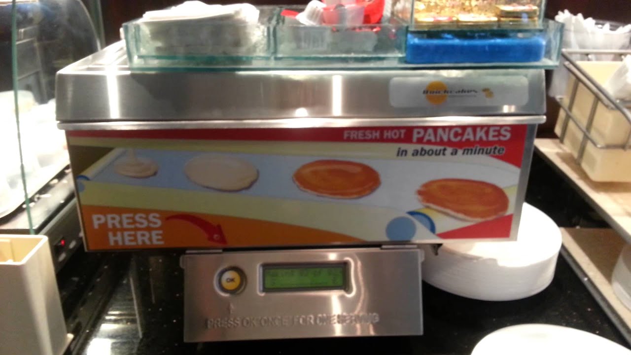 SPACE AGE PANCAKE MAKER - YouTube