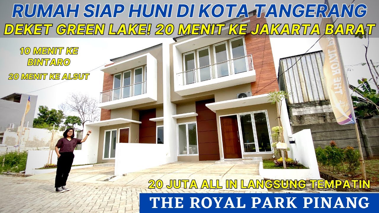 Rumah Kota Tangerang Paling Deket Jakarta Deket Stasiun Poris & Tol ...