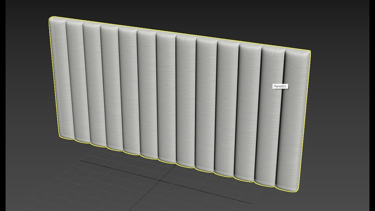 Creating a Realistic Bed Backrest in 3ds Max with Corona Materials / Tutorial - YouTube