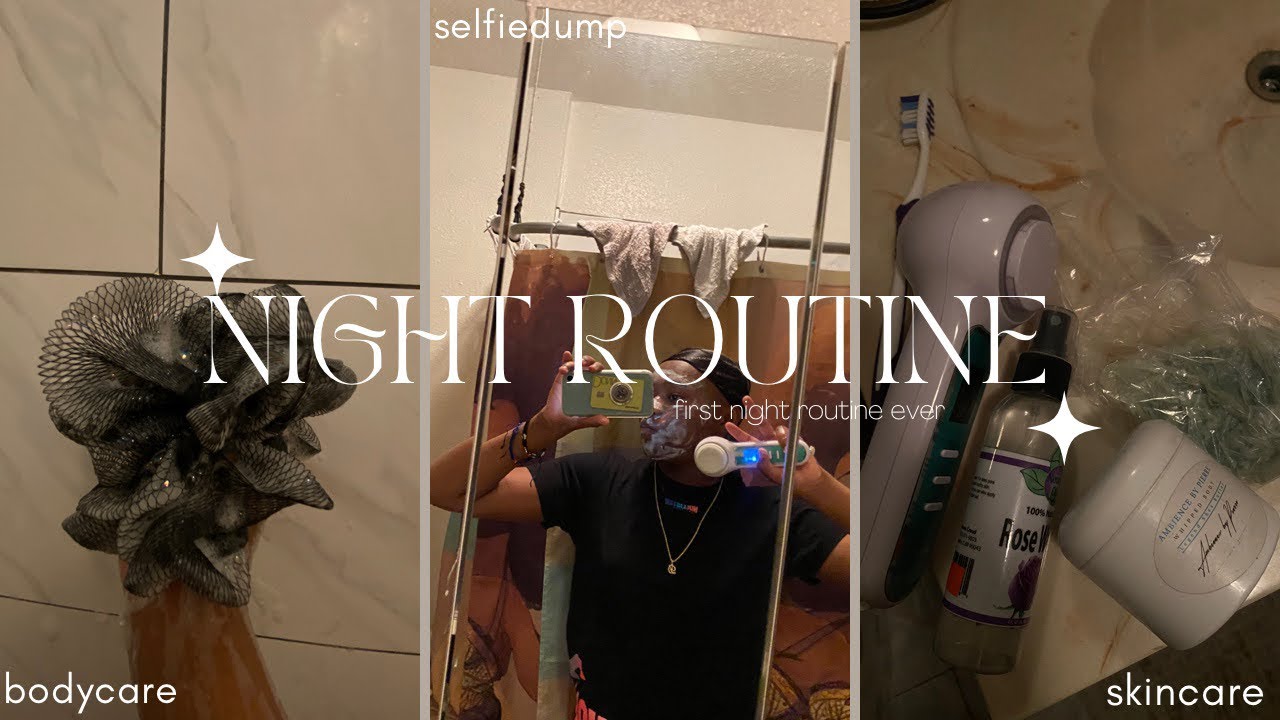 night routine : skincare , bodycare , and more - YouTube