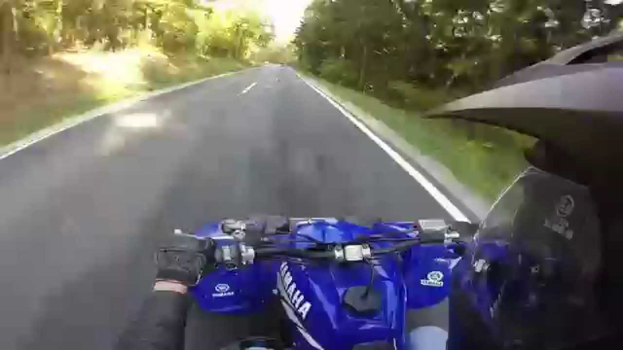 Quad Crash 660 Yamaha Raptor - YouTube