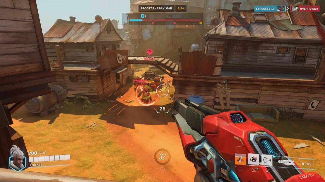 Overwatch 2 game play pt 3 Mystery hero Game mode - YouTube