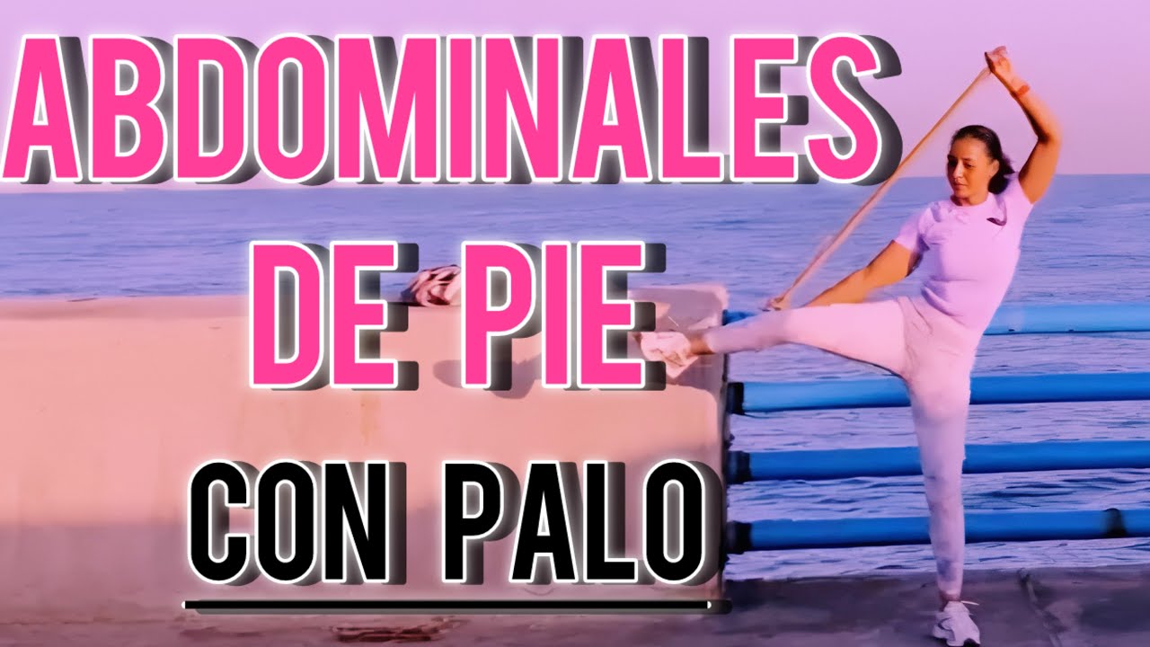ABDOMINALES Con PALO |Ejercicios PARA Un ABDOMEN PLANO Y FUERTE! - YouTube