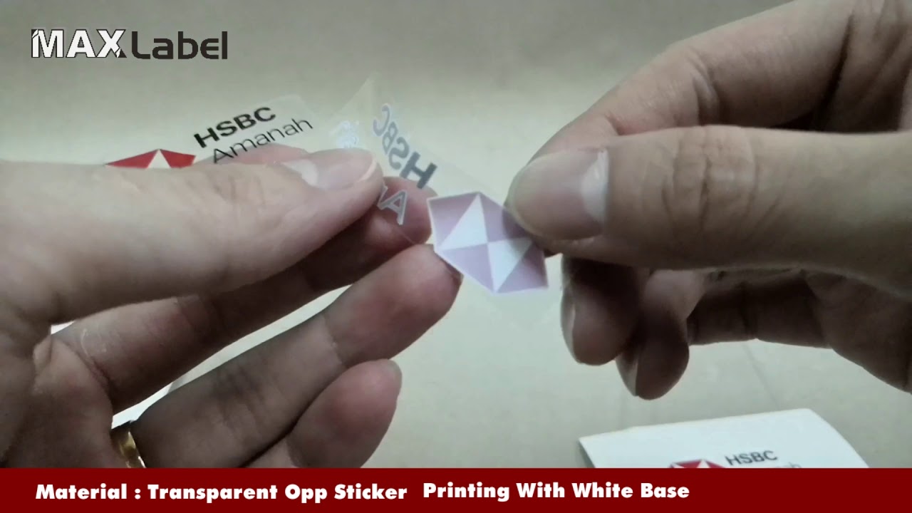Transparent Opp Sticker - YouTube