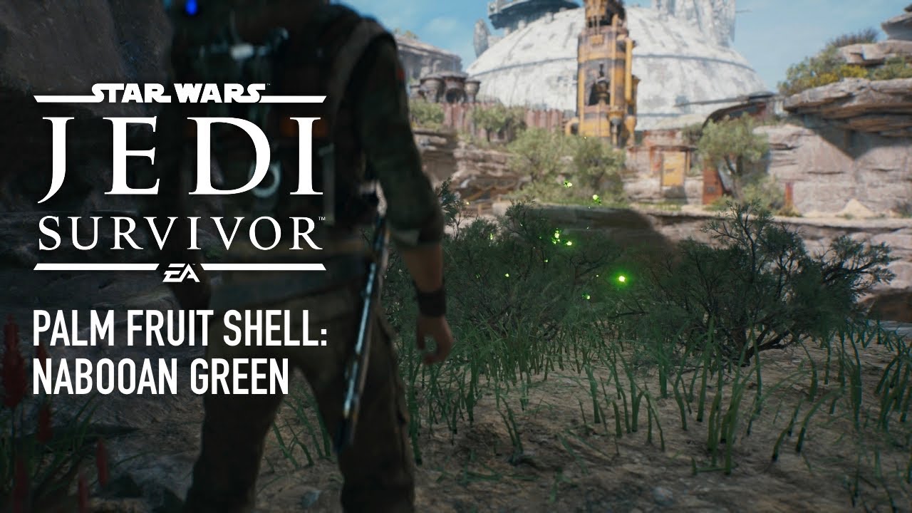 STAR WARS Jedi: Survivor - Palm Fruit Shell - Nabooan Green - Seed Pods ...