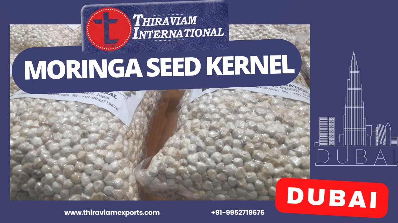Moringa Seed Kernel - Vacuum Packed - To Dubai - YouTube