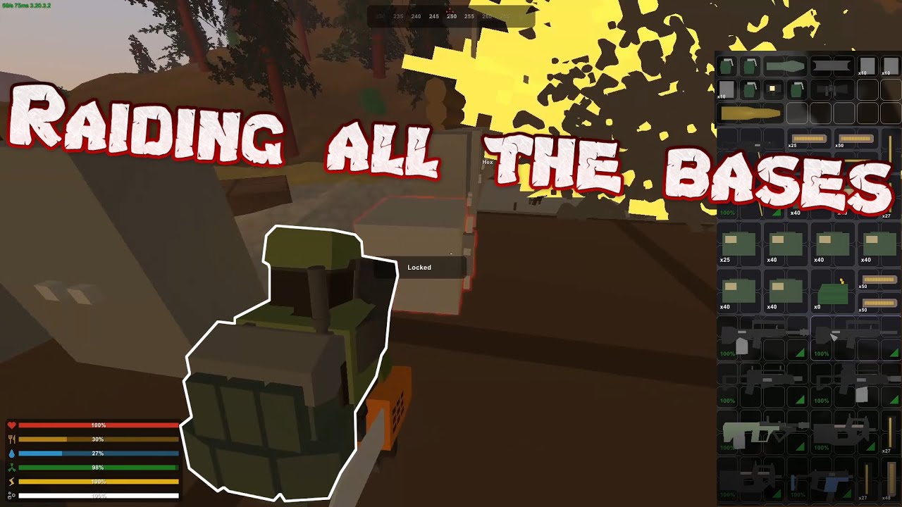 Wiping all the bases on Germany | Unturned Pure Vanilla Server ...
