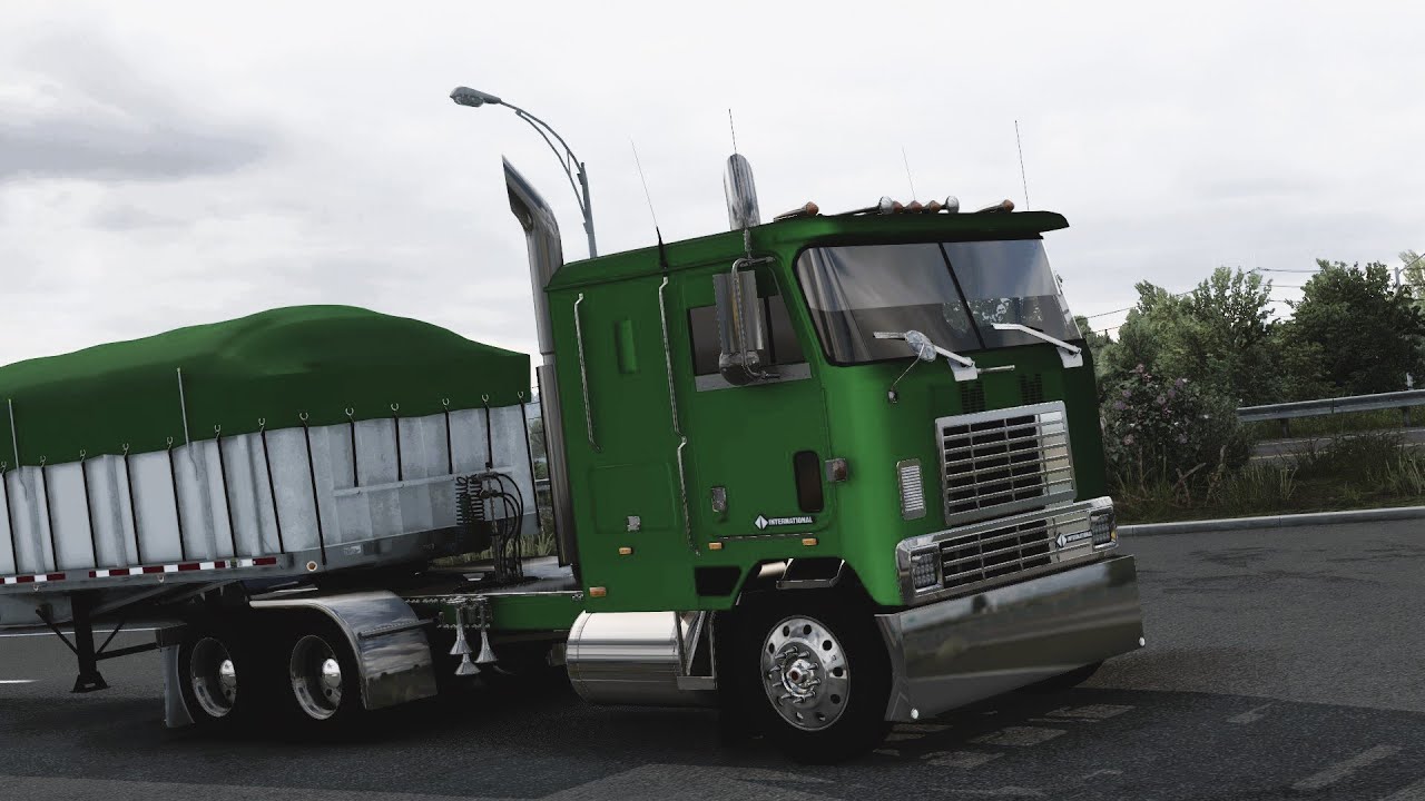 custom international 9800 cabover is back ISM CUMMINS - YouTube