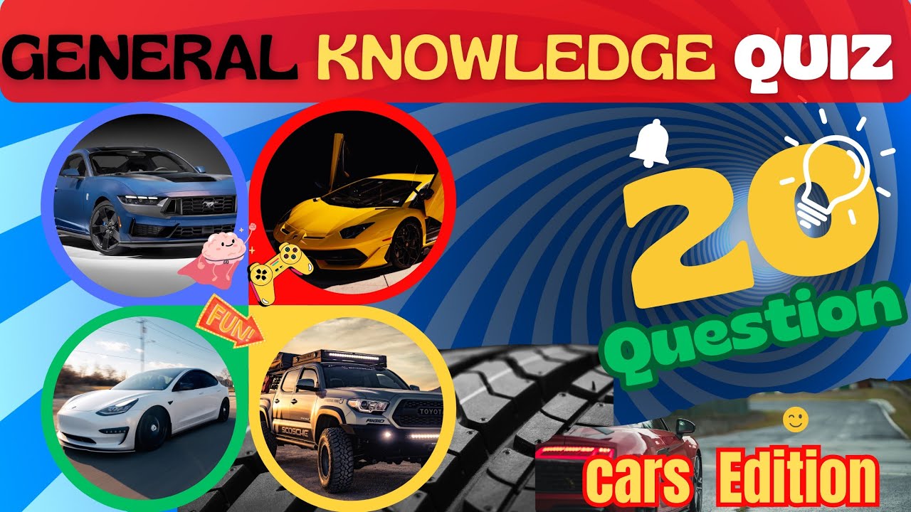 "Ultimate Car Quiz 🚗: 20 Fun Questions to Test Your Auto Knowledge!" # ...