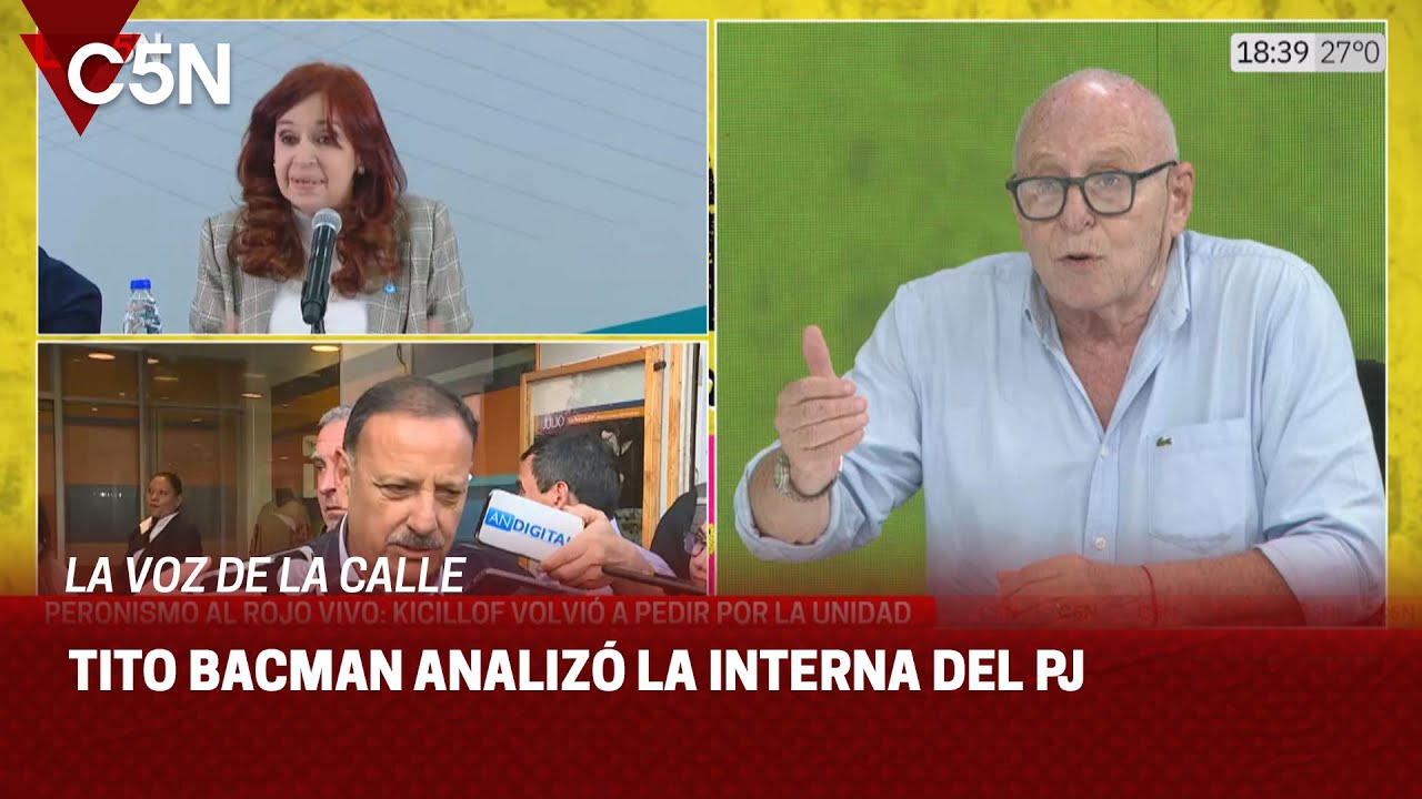 Se empantana la INTERNA del PJ: el análisis de ROBERTO BACMAN - YouTube