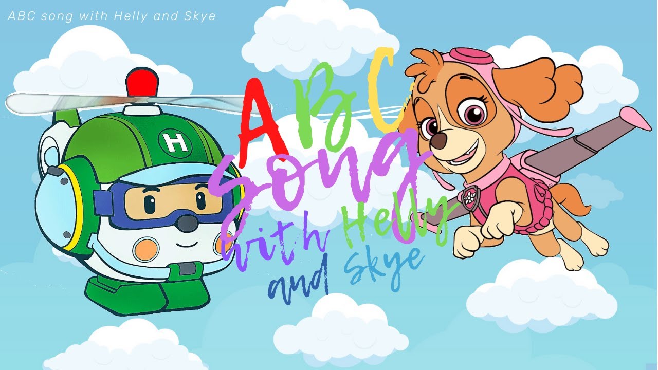 Alphabet Song with Helly and Skye/Поем английский алфавит c Хелли и ...