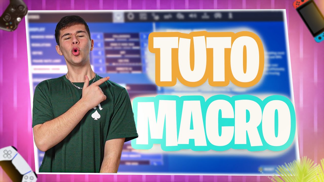 (TUTO) AVOIR UNE MACRO SUR [PS5/XBOX/PS4/SWITCH] POUR FORTNITE ! (Macro ...