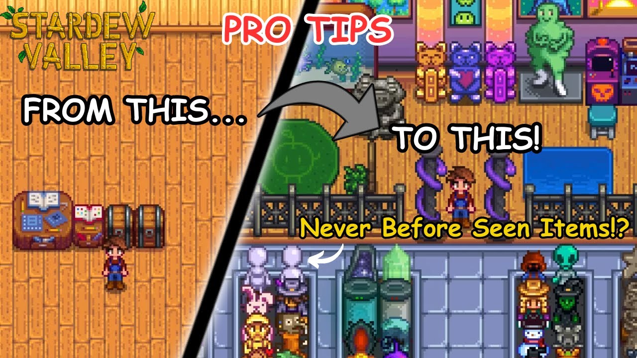 How to Design And Decorate Like A PRO In Stardew Valley - Every Rare ...
