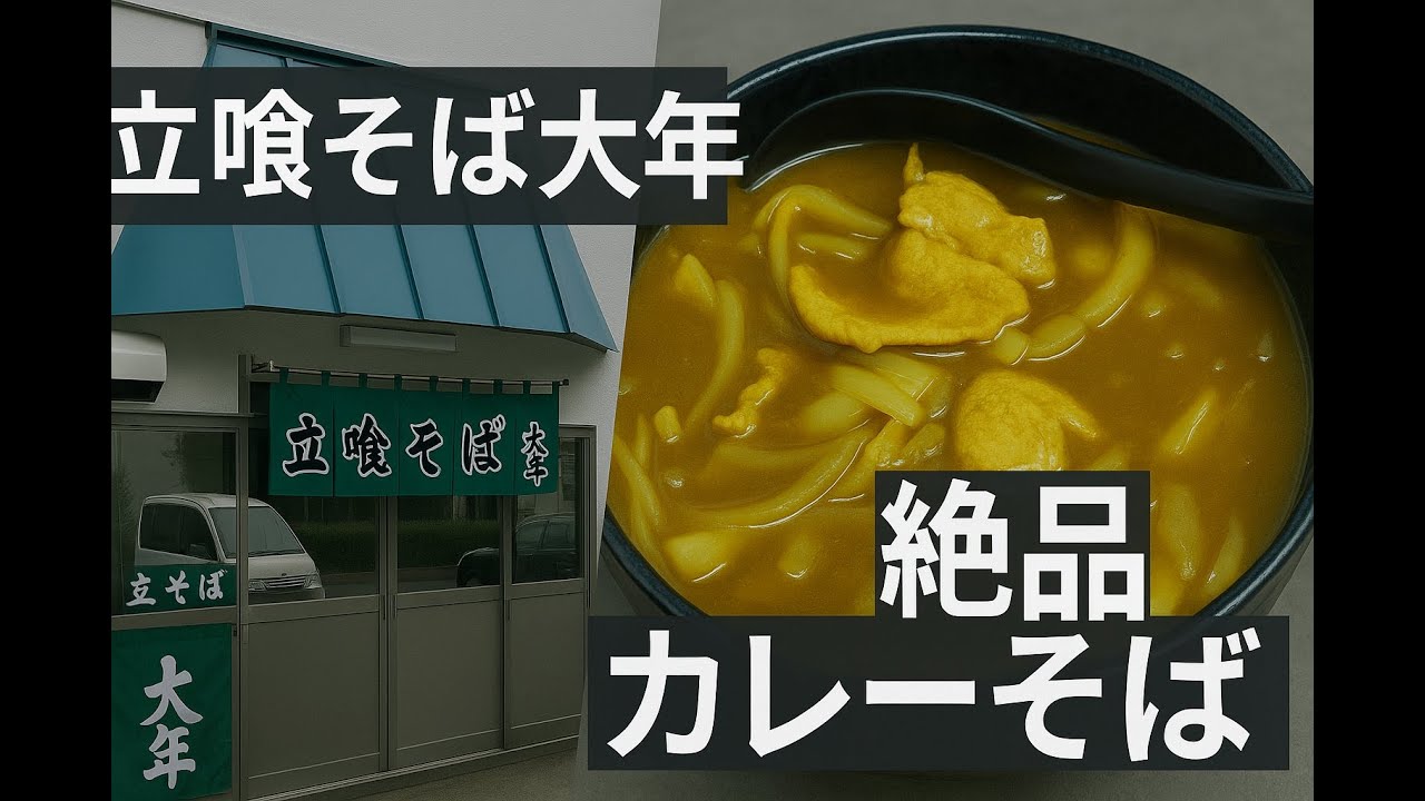 【立ち食いそば】立喰そば大年 川崎・鹿島田のグルメ遺産！/Tachigui Soba Ootoshi – A Local Food ...